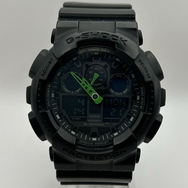 Casio G Shock GA-100C Analog Digital Mens Watch - New Battery - See Photos! | WatchCharts ...