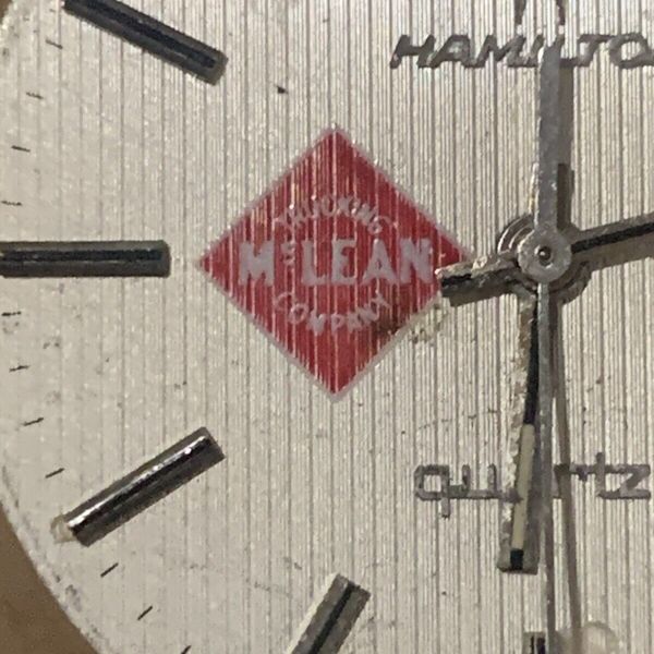 Vintage 1980 Hamilton Quartz Day Date Cal. 762 Watch Movement New ...