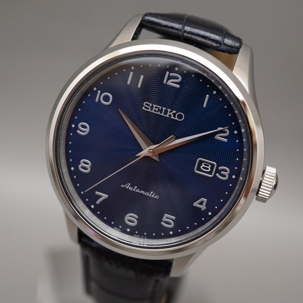 [WTS] Seiko Neo Classic SRPC21 4R35 Navy Blue Guilloche Dial Automatic ...