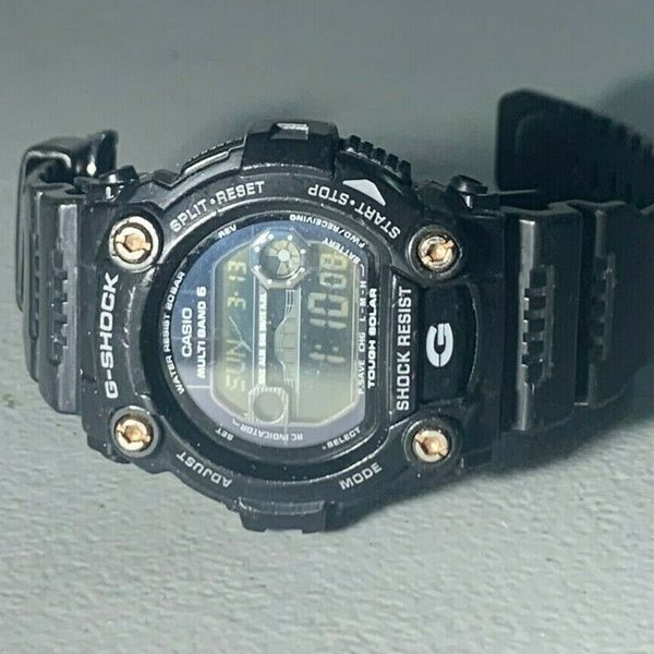 MENS CASIO GW 7900B BLACK NEG LCD G SHOCK WATCH 3200 MOD TOUGH SOLAR ...