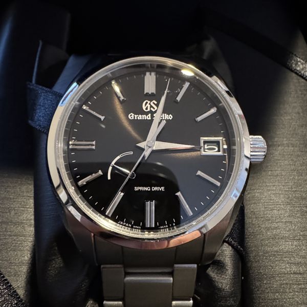 [WTS] Grand Seiko Spring Drive SBGA467 Black Dial Complete Set $2900 ...