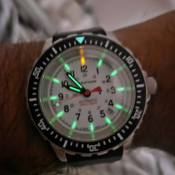 [WTS] Marathon GSAR 41 Arctic white Reduced $1100 | WatchCharts Marketplace