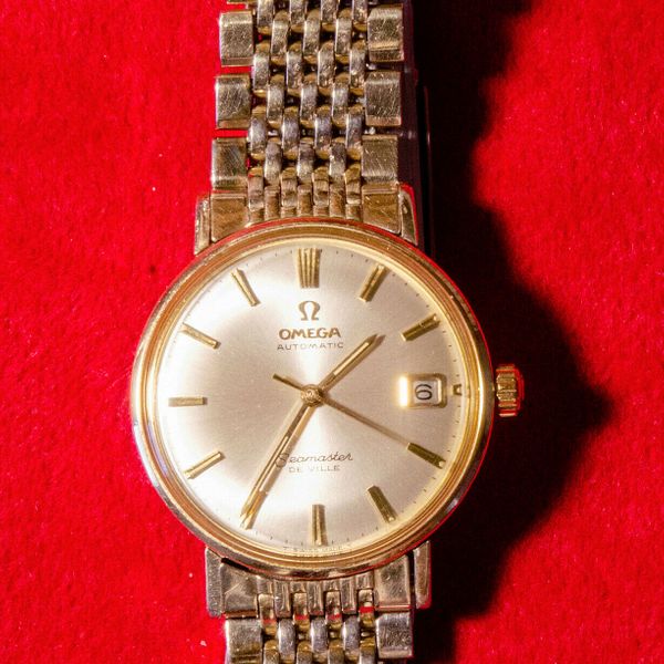 Omega Seamaster DeVille Cal. 563 Watch 14K Gold Filled (1969 ...