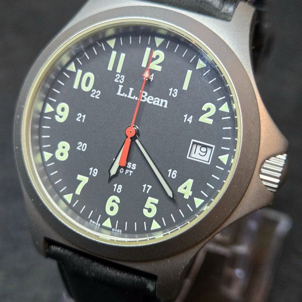 LL Bean Swiss Made 37mm Field Watch - Vintage, Working | WatchCharts ...