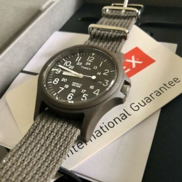 TIMEX ARCHIVE ACADIA WATCH NATO STRAP ARMY GREEN BOXED ? | WatchCharts ...