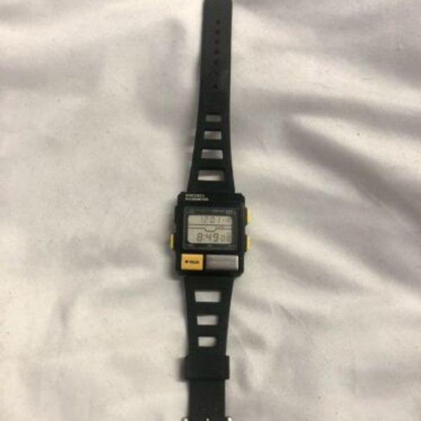 Seiko Vintage Pulsemeter Sensor Watch-S234-5010 A0 Aliens Movie ...