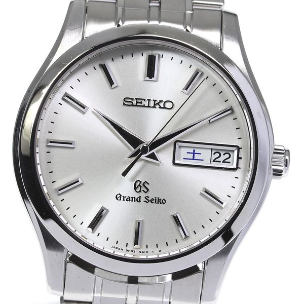 With box [SEIKO] Seiko Grand Seiko Day-Date SBGT005 / 9F83-9A30 Quartz Men [Used] | WatchCharts