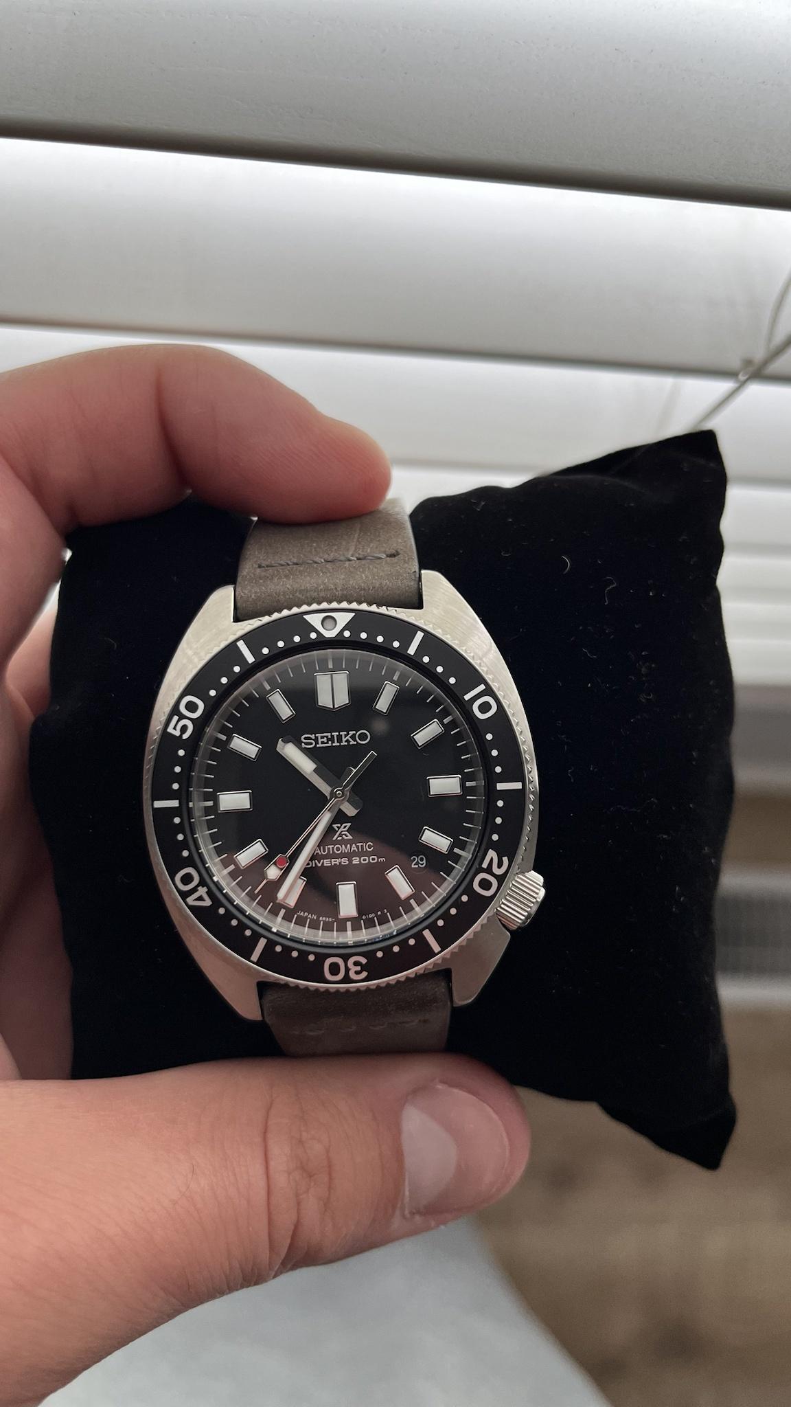 [WTS] Repost - Seiko SPB317 japan w/3 straps - $650 shipped CONUS ...