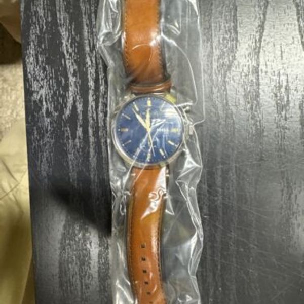 Fossil Townsman Chronograph Blue Dial Men's Watch FS5279 *NEW in BOX ...