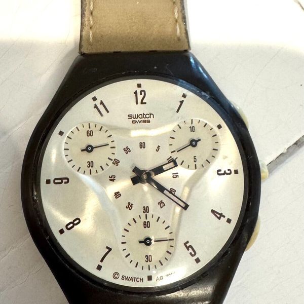 swatch watch mens preowned leather. Needs New Band | WatchCharts ...