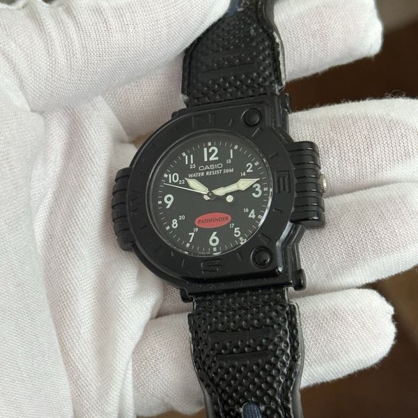 Vintage Casio Pathfinder MQ-45 Menâ s Analog Watch Module 706 JDM 1980s ...