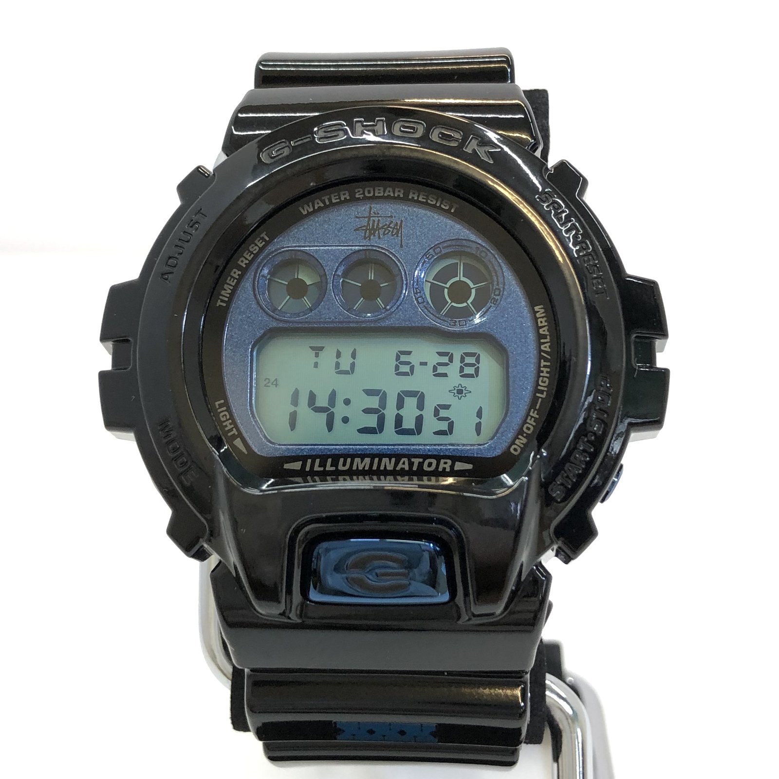 G-SHOCK CASIO Casio watch DW-6900 STUSSY Stussy XXX 30th anniversary collaboration double name ...