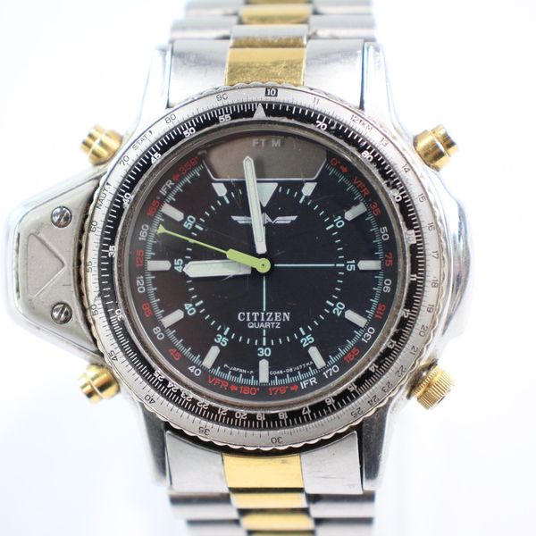 Citizen Aerochron Altimeter Watch Ref. C046-088522 Quartz SPARES/REPAIR ...
