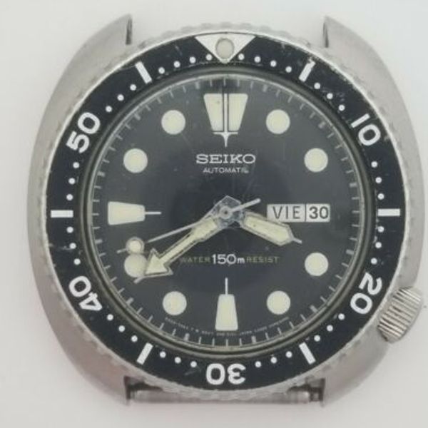 Vintage Seiko 6309-7049 Turtle 150m Automatic Mens Steel Diver Watch To Fix | WatchCharts ...