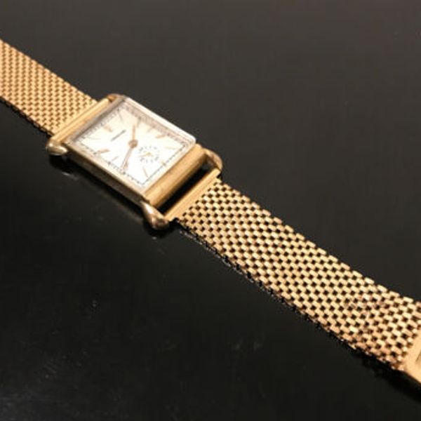 Mens Vintage Longines Solid Gold 14K Watch and Band Working | WatchCharts