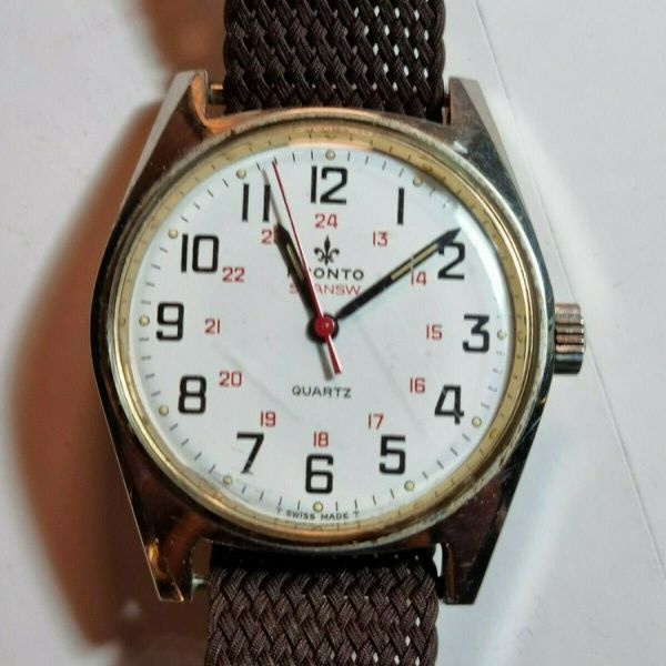 Vintage PRONTO Quartz SRANSW Railway Watch | WatchCharts Marketplace