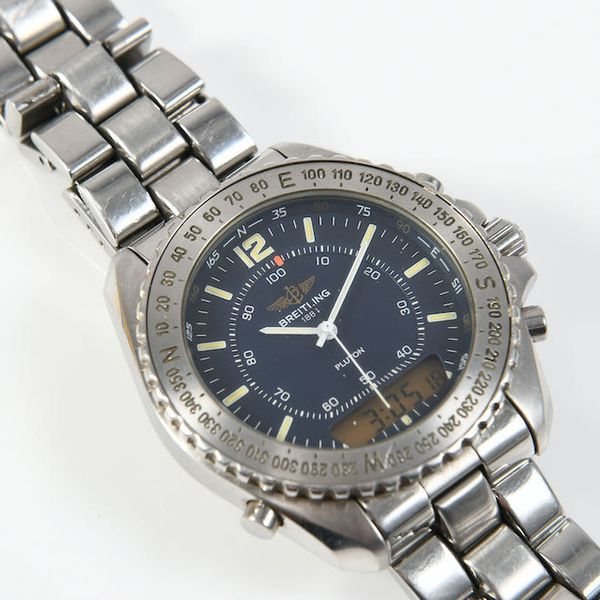 N33V01- Breitling Pluton Wristwatch Quartz | WatchCharts Marketplace