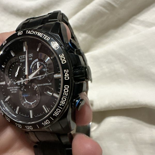 Citizen Eco-Drive Men's Black Watch - AT4007-54E | WatchCharts Marketplace