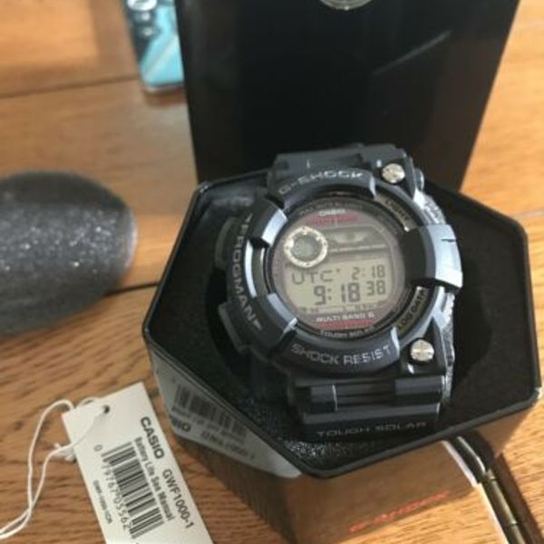 Casio G Shock Frogman GWF-1000-1 Never Worn !!!!! | WatchCharts Marketplace