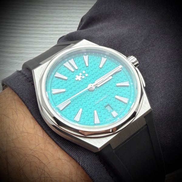 Christopher Ward The Twelve Automatic 40mm Sports Watch - Mineral Blue ...