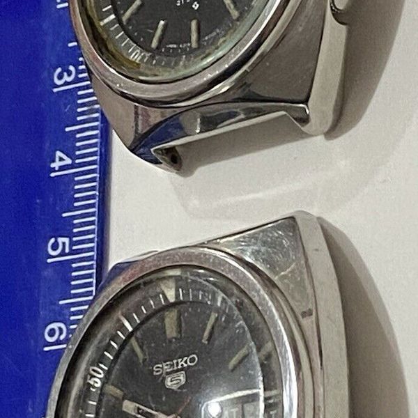 2 Pcs Lot of Vintage Seiko 5 Sports Watch model 6319-6000 Parts or ...