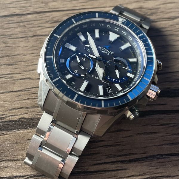 Casio Oceanus ocw-p2000 | WatchCharts Marketplace