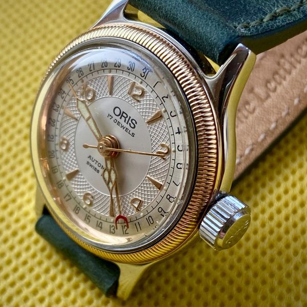 Oris Big Crown Beige Women's Automatic Watch - 7464 in Beautiful ...