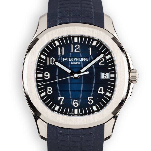 FS: Mint 2018 Patek Philippe Aquanaut 5168 Blue Dial with Box Papers ...