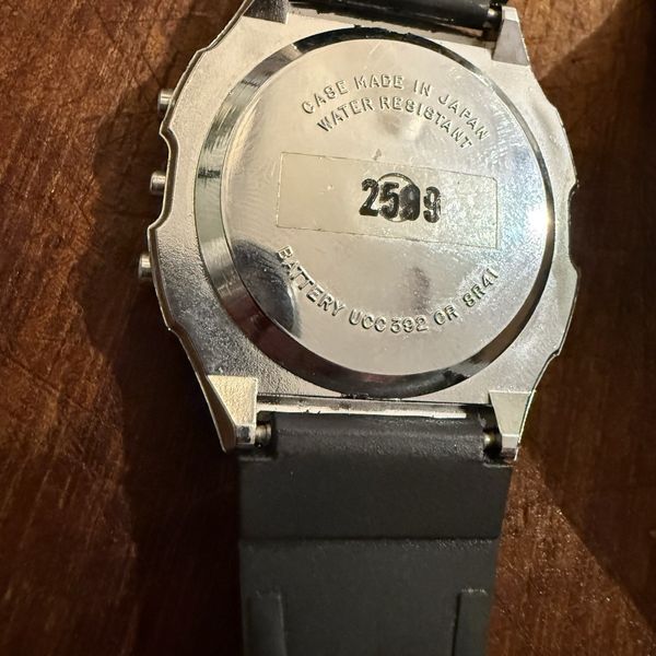 James Bond 1980s Digital Watches Zeon & Smiths Crisps | WatchCharts ...