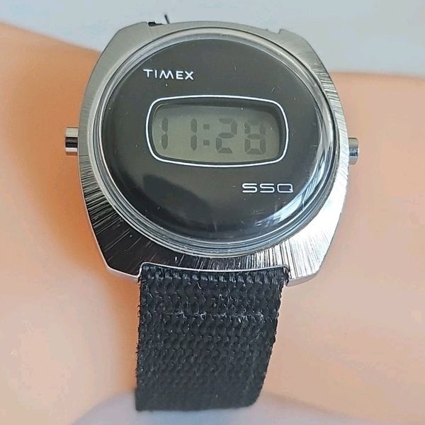 Vintage Timex SSQ Digital Men's Watch New Battery | WatchCharts Marketplace