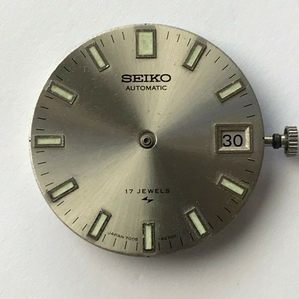 Seiko 7005A dial and movement :: Not working Spares Repairs Project ...