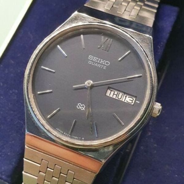 Seiko 8223-7060 SQ Day Date Herren Armbanduhr Quartz | WatchCharts ...
