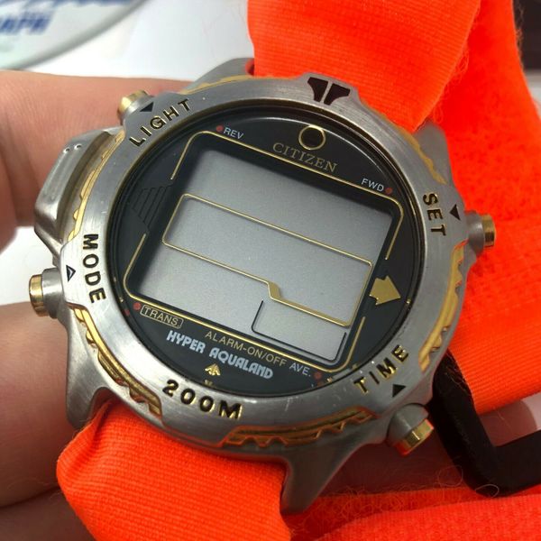 Citizen Promaster Hyper Aqualand Diving Watch w/ AqualandGraph, Straps ...