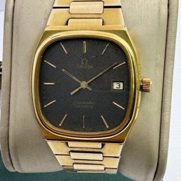 Omega Seamaster Texture Dial Menâ s Watch Original Bracelet ...