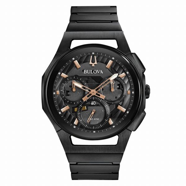 Ordered product genuine BULOVA Bulova CURV curve 98A207 high ...