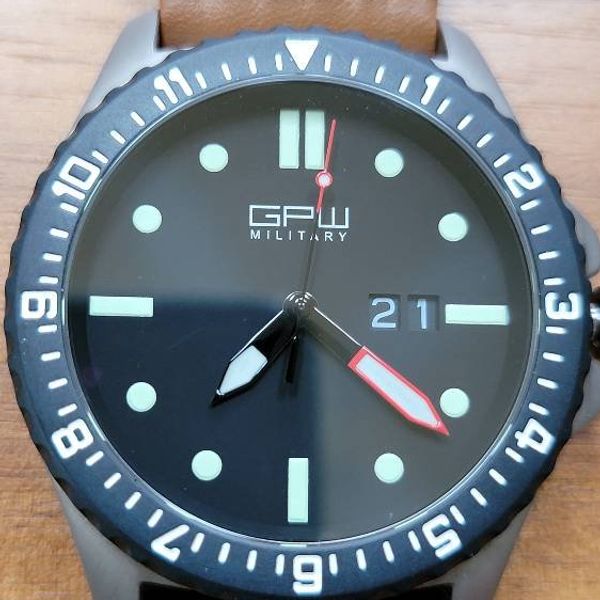 FSOT: GPW Military Titanium Diver | WatchCharts Marketplace