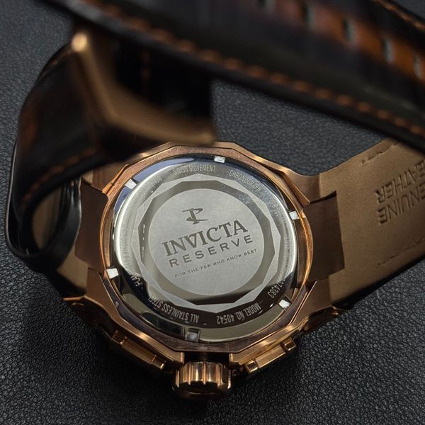 Invicta Reserve Chronograph Watch 40542 | WatchCharts Marketplace