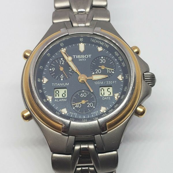 Gently Used Tissot Titanium Chronograph T670 Box and Papers NO RESERVE ...