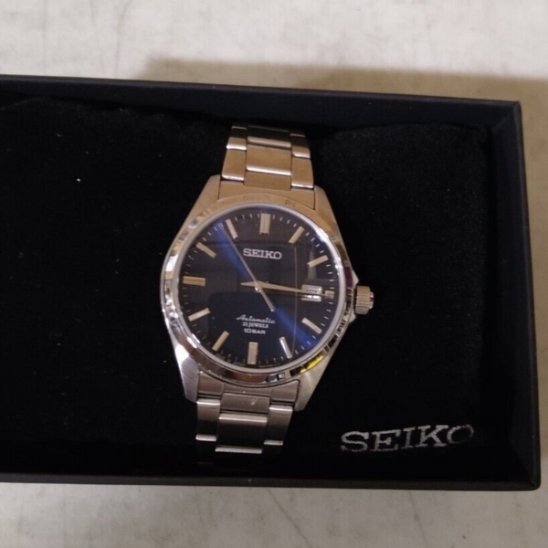 SEIKO SZSB013 Mechanical Automatic Watch Dress Line Navy Dial Men's ...