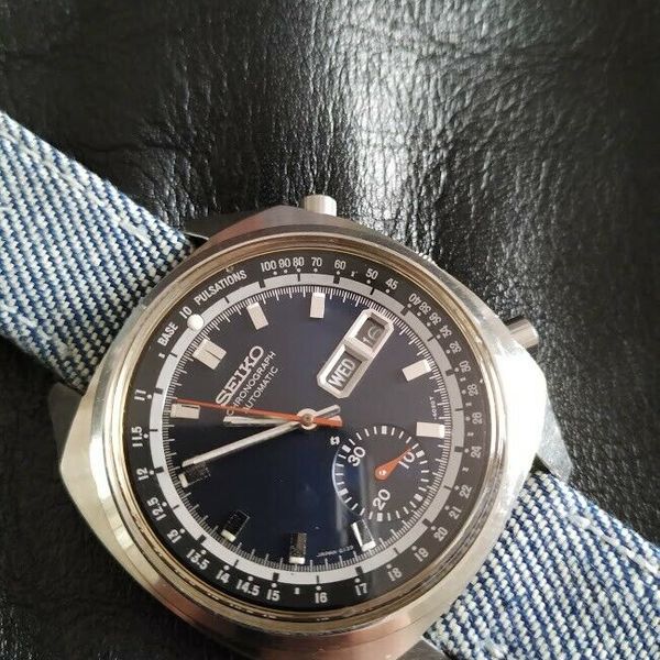 Vintage c1970s Seiko Chronograph 6139-6020 parts | WatchCharts Marketplace
