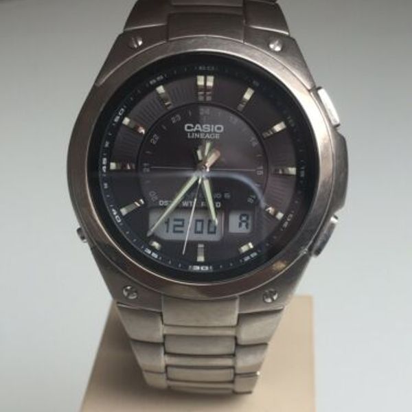 CASIO LINEAGE LCW-M150T Tough Solar Titanium | WatchCharts Marketplace