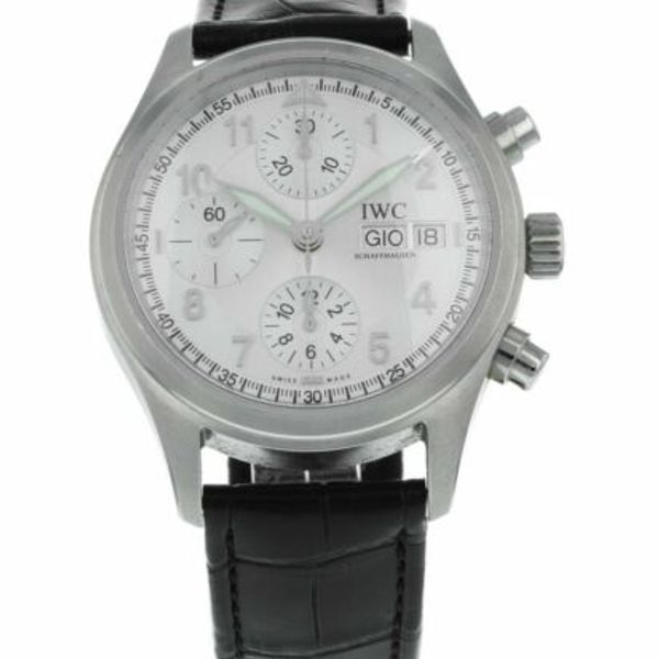 IWC Spitfire Chronograph Stainless Steel 39mm Automatic Men's Watch ...