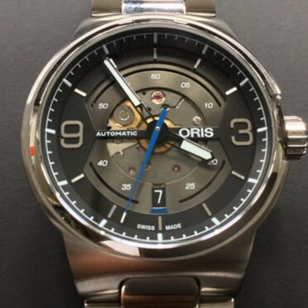 SKELETON ORIS WILLIAMS ENGINE DATE F1 AUTOMATIC WATCH. | WatchCharts