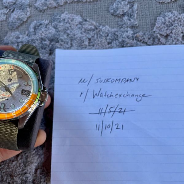 [WTS] Custom Seiko Gulf Mod - Price Lowered | WatchCharts Marketplace