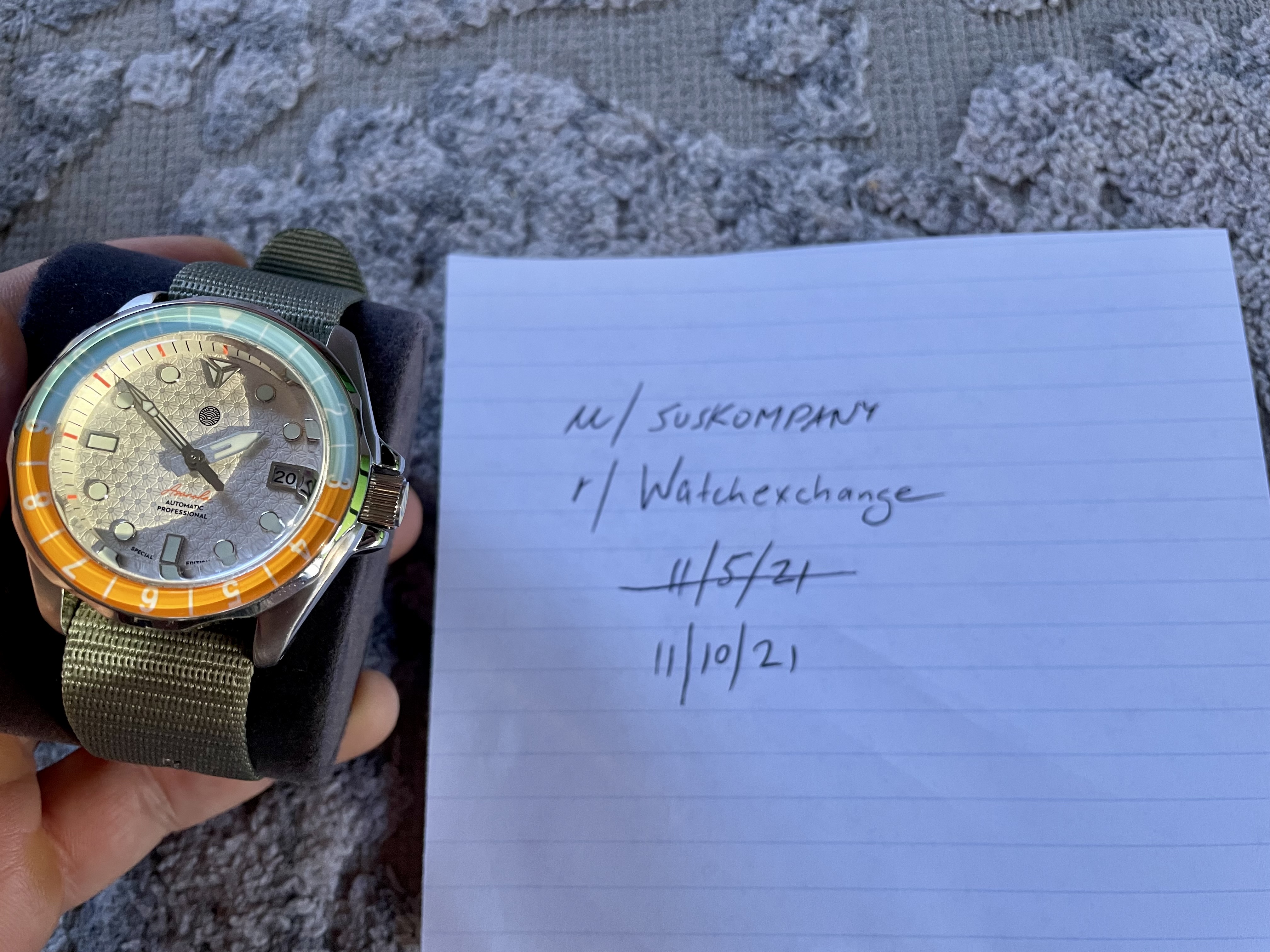 [WTS] Custom Seiko Gulf Mod - Price Lowered | WatchCharts