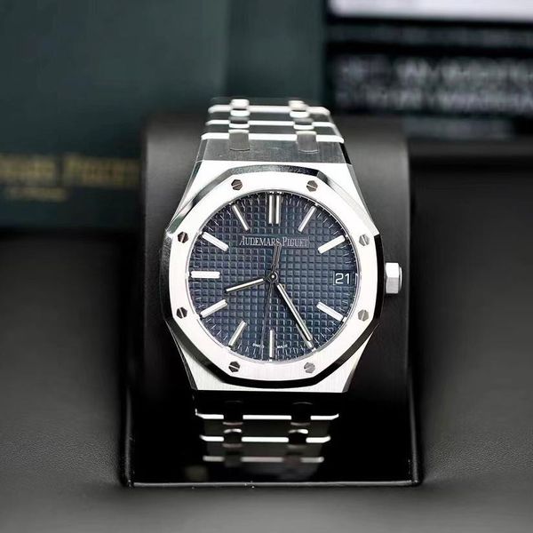OCT2023 AP 15510ST Blue Audemars Piguet Royal Oak Full Set ...