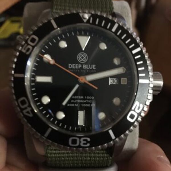 Deep Blue Master 1000 Foot Diver Automatic Dive Watch | WatchCharts