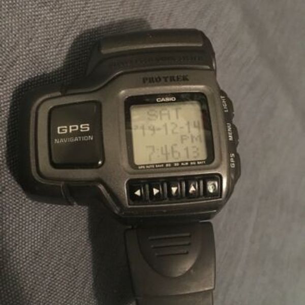 Casio Pro Trek GPS Global Position System 1840 PRT-1 PRT1 | WatchCharts ...