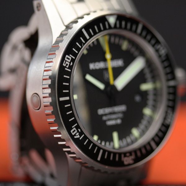 SOLD!!... Korsbek Oceaneer Package - (yellow sweep seconds) - Excellent Condition | WatchCharts