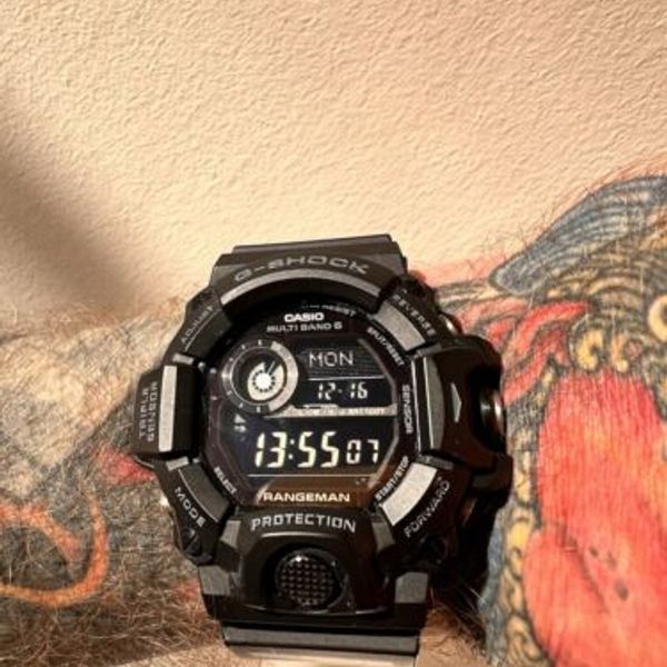 Casio G Schock GW-9400 1ER Blackout Rangeman *full set | WatchCharts Marketplace